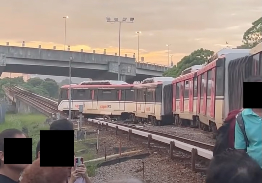 Train derailment at Chan Sow Lin station, Rapid KL services affected ...